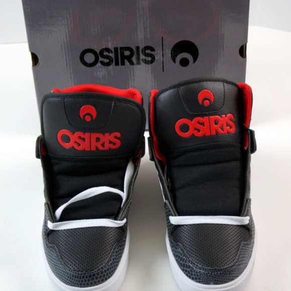 Osiris | Shoes | Osiris Clone Skate Shoe Blackredgator Men Sz 1 | Poshmark